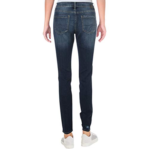Jag Jeans Women's Sheridan Skinny Jean, Bucket Blue + Destroy, 4
