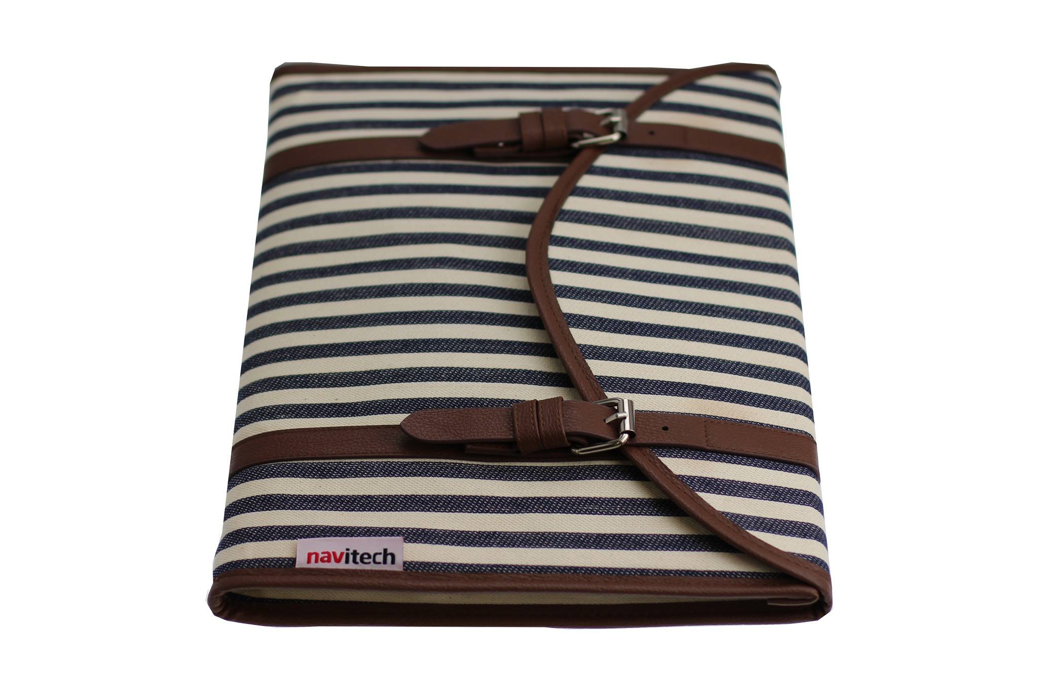 Navitech Canvas Fabric Style Laptop Sleeve Bag Case Cover Compatible with The Samsung Series 5 NP530U3C, Samsung Series 9 NP900X3D 13.3"
