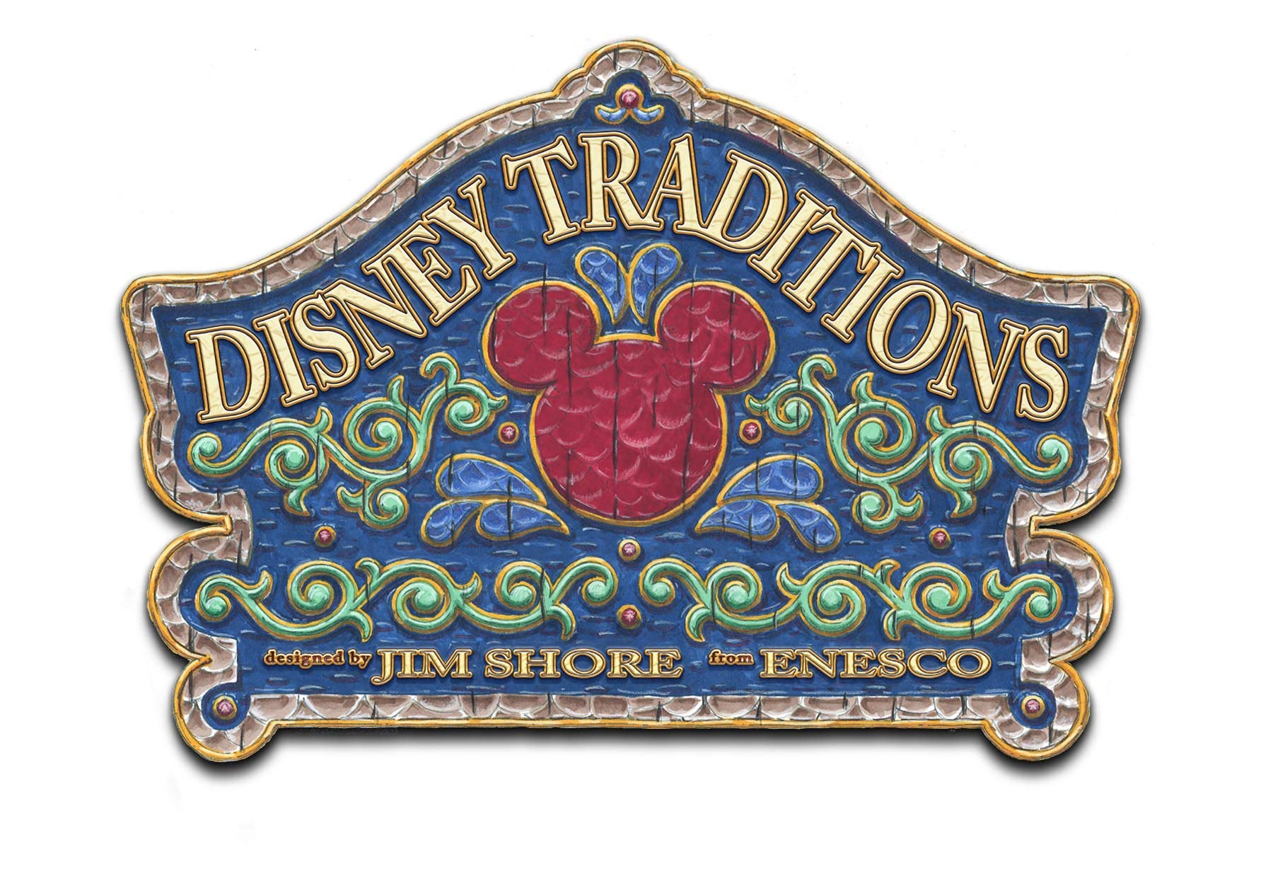 Enesco Disney Traditions by Jim Shore 65th Anniversary Peter Pan and Wendy Stone Resin, 7.4” Figurine, 7.4 Inches, Multicolor