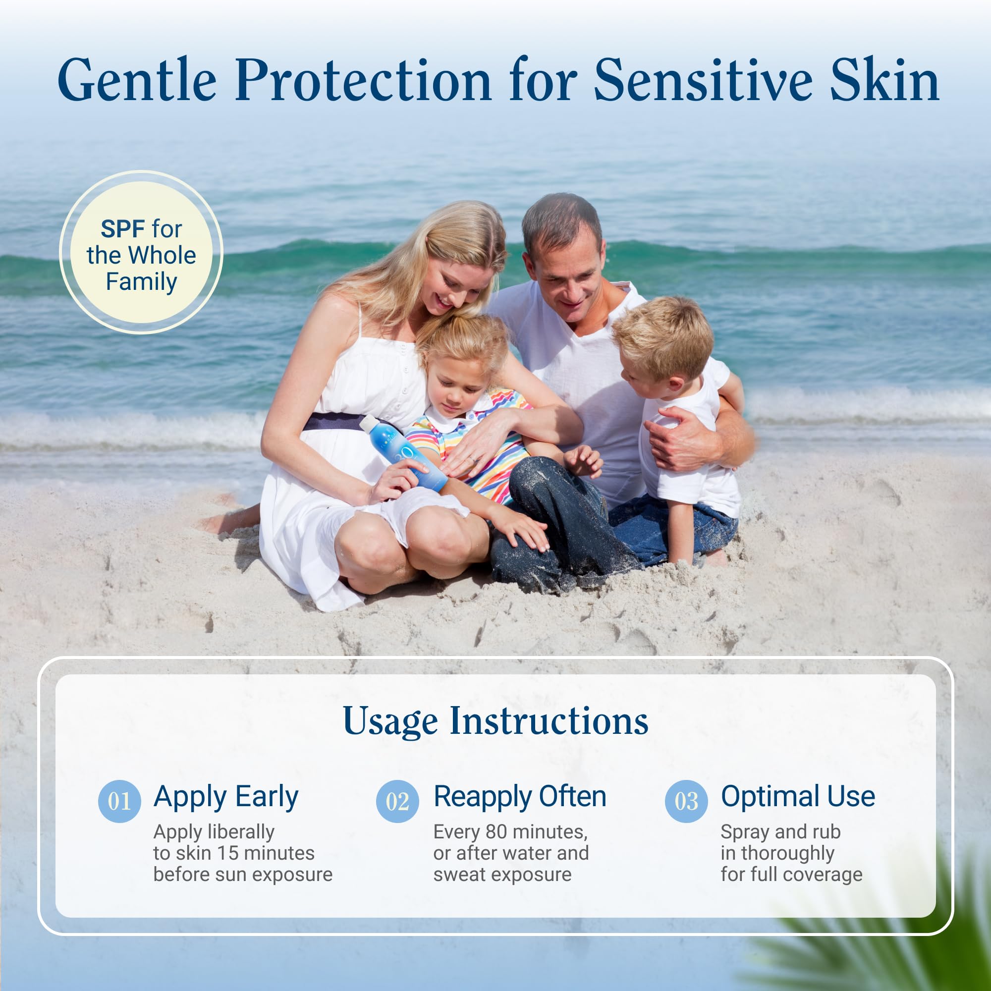 Florida Glow SPF 30 Sunscreen Spray - Hawaii 104 Reef Act & Florida Keys Compliant Broad Spectrum Water Resistant Sport Sun screen - Child Friendly Oxybenzone & Octinoxate Free (SPF 30 1-pack)