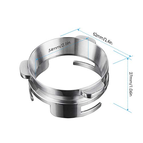 Hands-Free Dosing Funnel, MATOW 54mm Dosing Funnel with Grinder Trigger Fits Breville 54mm Portafilters