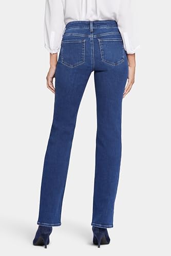 NYDJ Women's Petite Size Marilyn Straight Leg Jeans, Cooper, 4P