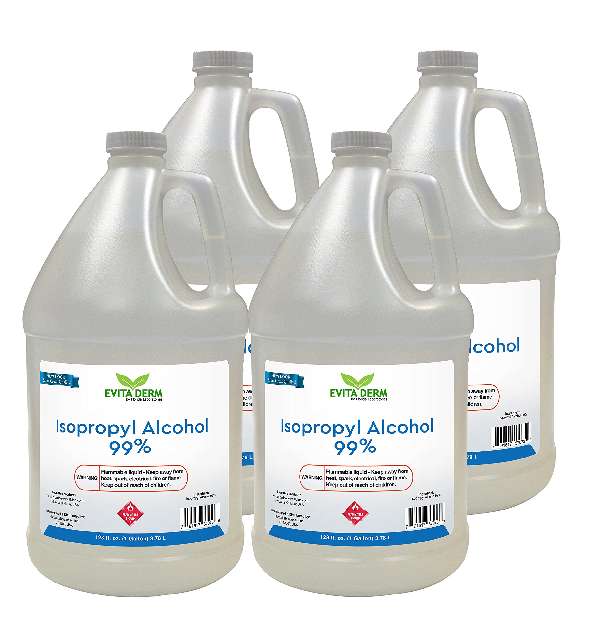 Isopropyl Alcohol Grade 99% Anhydrous - 4 Gallon