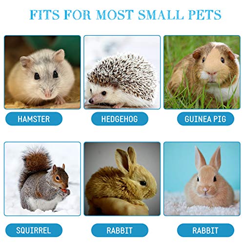 2 Pieces Guinea Pig Hideout Small Animal Corner Fleece Hideaway Cute Ferret Hammock and Sleeping Bed for Ferrets Chinchillas Small Pets (Grey with Blue, Grey with Green, Patternless)