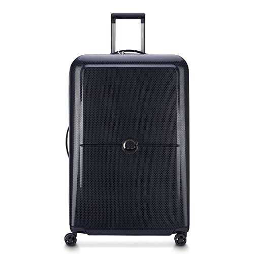Delsey Paris Suitcase, Black, XXL (82 cm-110 L)