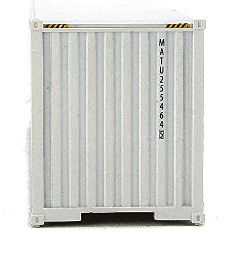 Walthers SceneMaster HO Scale Model of Matson (Gray, Blue) 40' Hi Cube Corrugated Side Container,949-8263