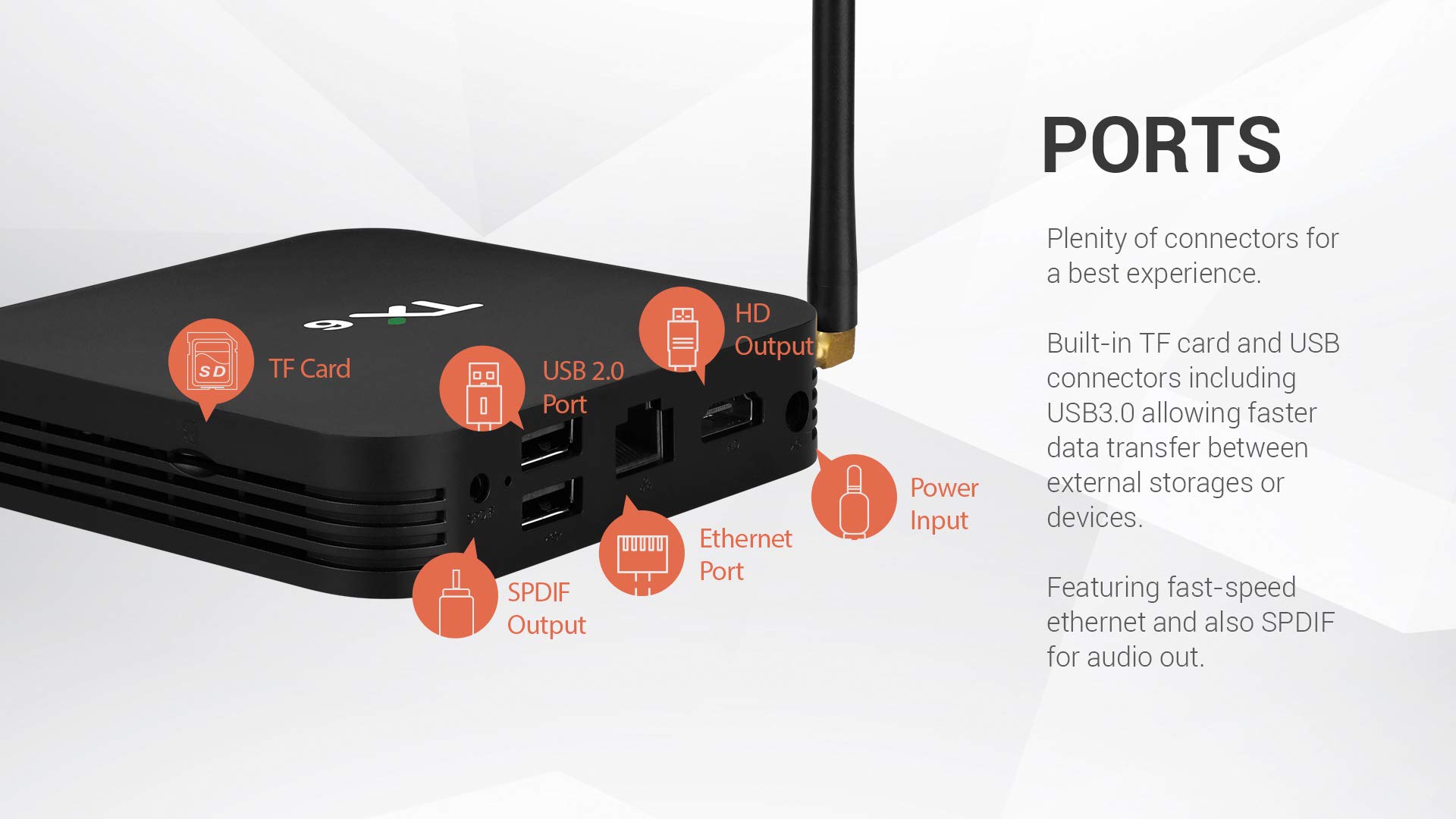 TX6 Android tv Box Android 9.0 4GB DDR3 + 64GB H6 up to 1.5 GHz Quad core ARM Cortex-A53 4K/6K 2.4G+5G WiFi 5.0 BT 4.1 Smart TV Box