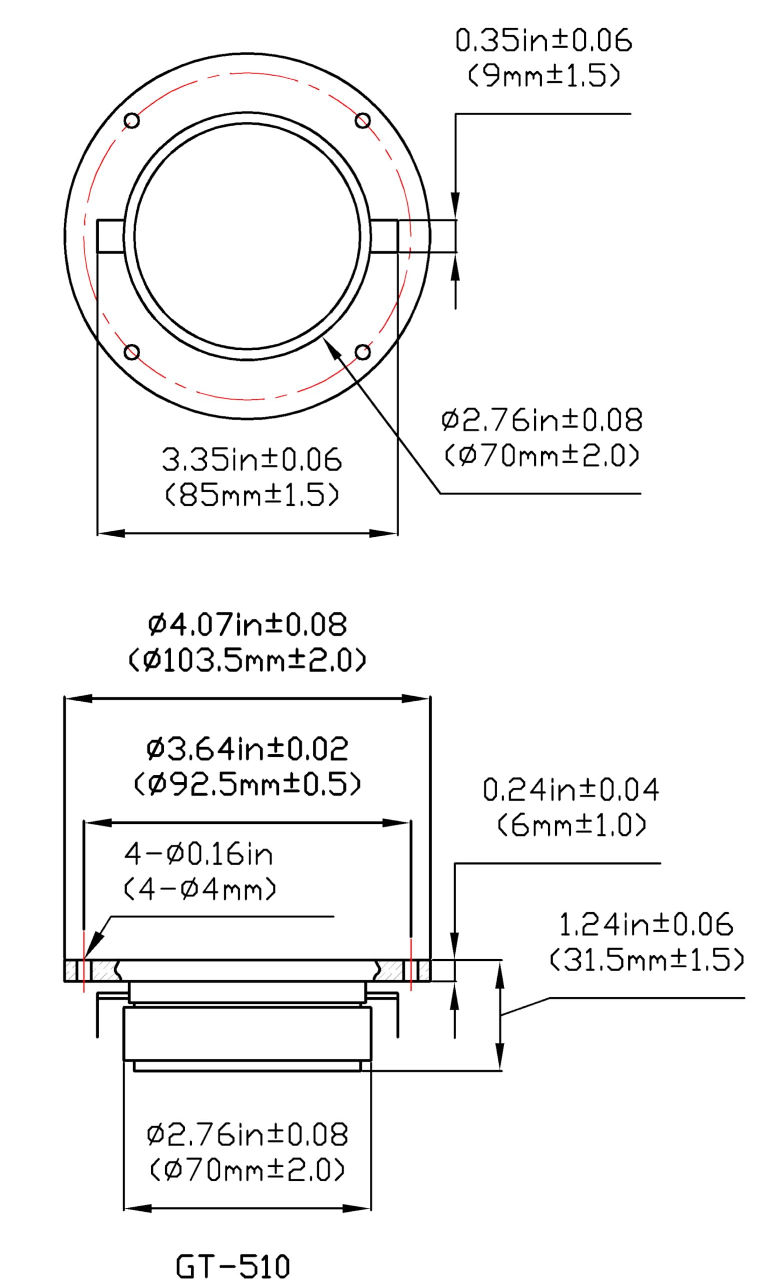 Goldwood Sound Inc. Sound Module, 4.07 (GT-510-2)