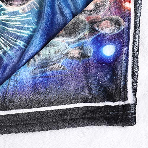 Nelton [60 x 80 inches Plush Throw Fleece Blanket, Lightweight Soft Plush Fluffy Warm Cozy β Perfect for Bed, Sofa