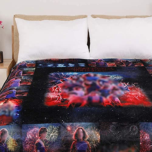 Nelton [60 x 80 inches Plush Throw Fleece Blanket, Lightweight Soft Plush Fluffy Warm Cozy β Perfect for Bed, Sofa