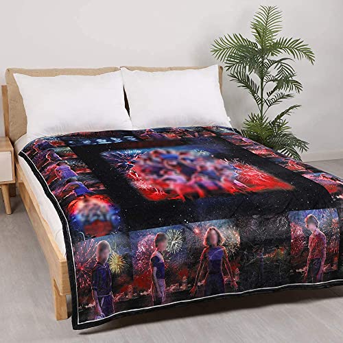 Nelton [60 x 80 inches Plush Throw Fleece Blanket, Lightweight Soft Plush Fluffy Warm Cozy β Perfect for Bed, Sofa