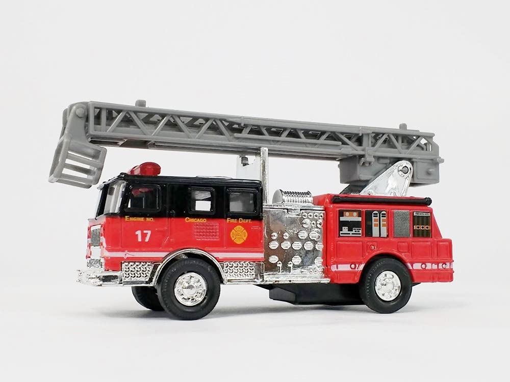 Chicago Fire Department CFD Ladder Truck 1:64 Scale Engine #17 Diecast by Chicago Fire Department