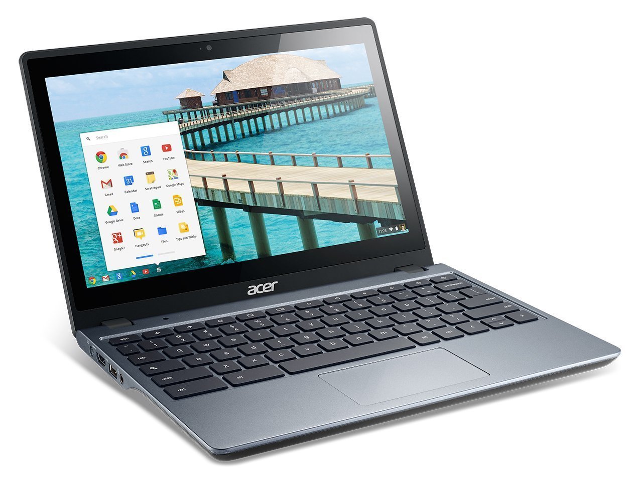 Acer C720P-2625 Chromebook 11.6 inch Touchscreen - Intel 2955U 1.4Ghz, 2GB RAM, 16GB SSD, Chrome OS (Renewed)