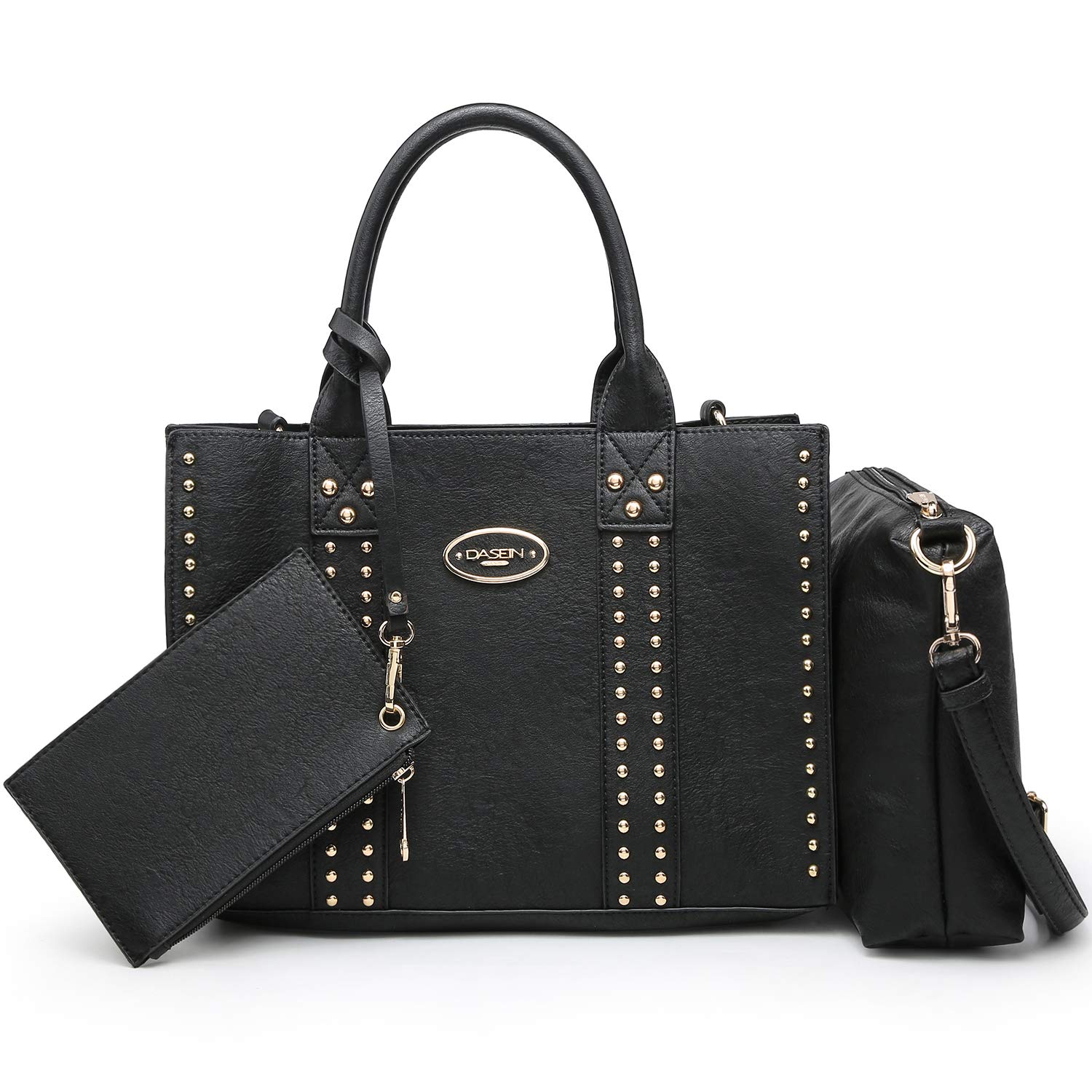 Dasein Purses Handbags for Women Tote Wallet Set Top Handle Satchel Shoulder Hobo Bag 3pcs