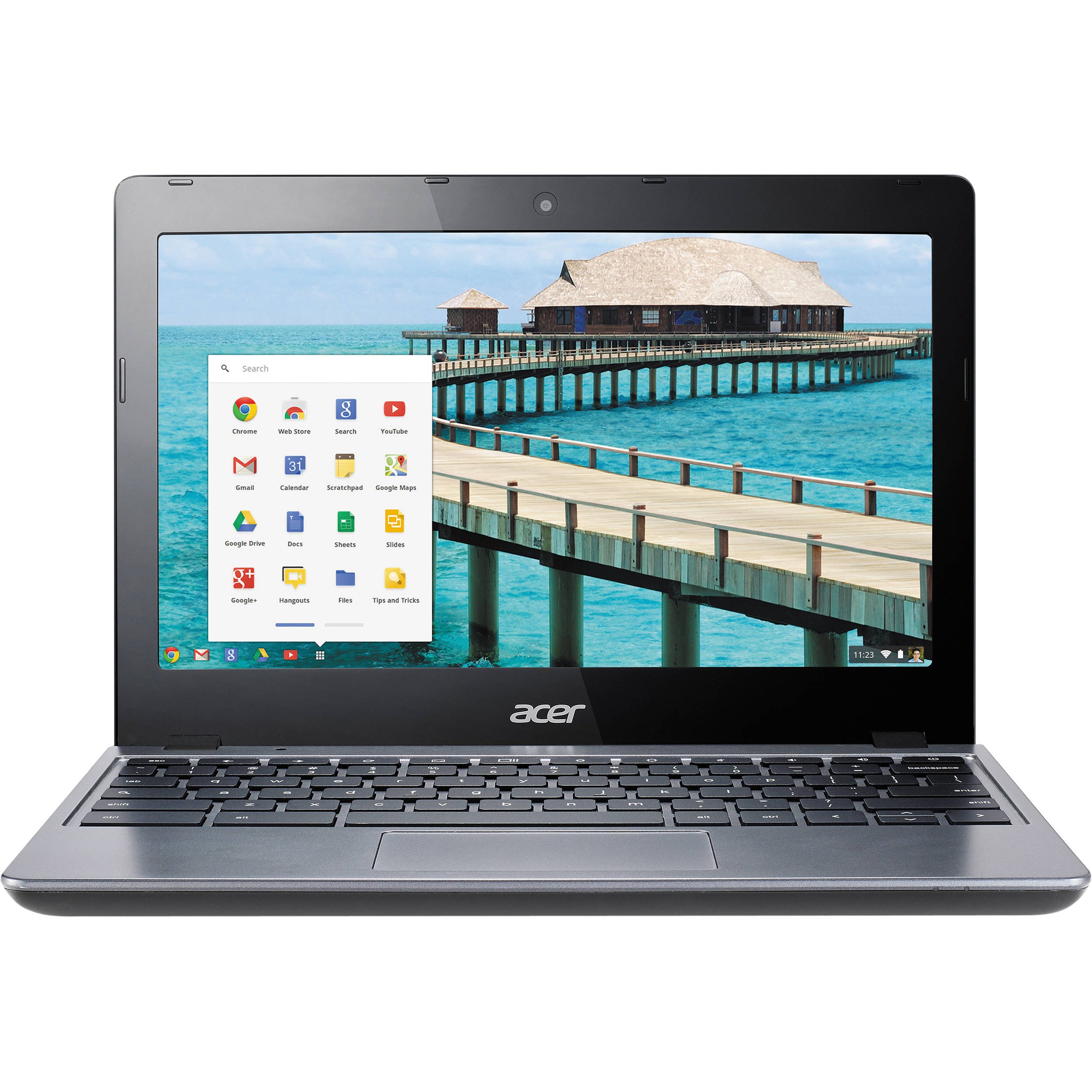Acer C720P-2625 Chromebook 11.6 inch Touchscreen - Intel 2955U 1.4Ghz, 2GB RAM, 16GB SSD, Chrome OS (Renewed)