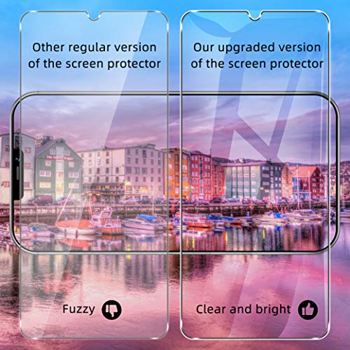 Unique Me [3 Pack] Screen Protector for Samsung Galaxy A32 5G / A12 4G Tempered Glass, 9H Hardness [Case Friendly] [Alignment Frame Easy Installation] High Definition Bubble Free