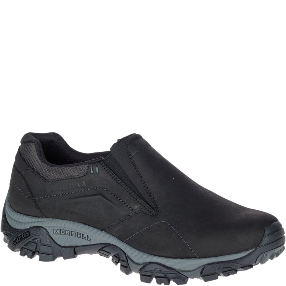 Merrell Men's Moab Adventure MOC Hiking Shoe, Black, 11 M US