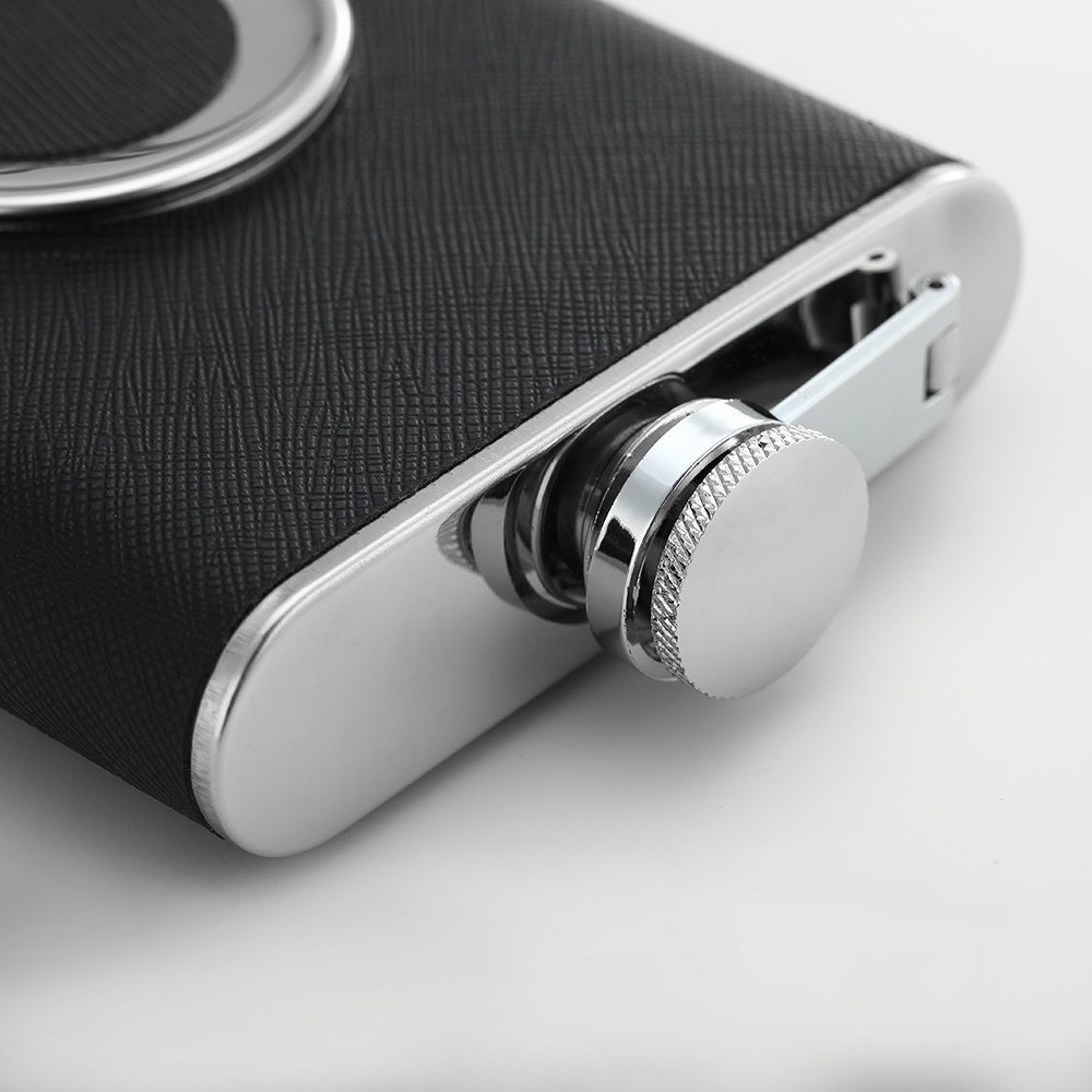 QLL Hip Flask with Useful Funnel