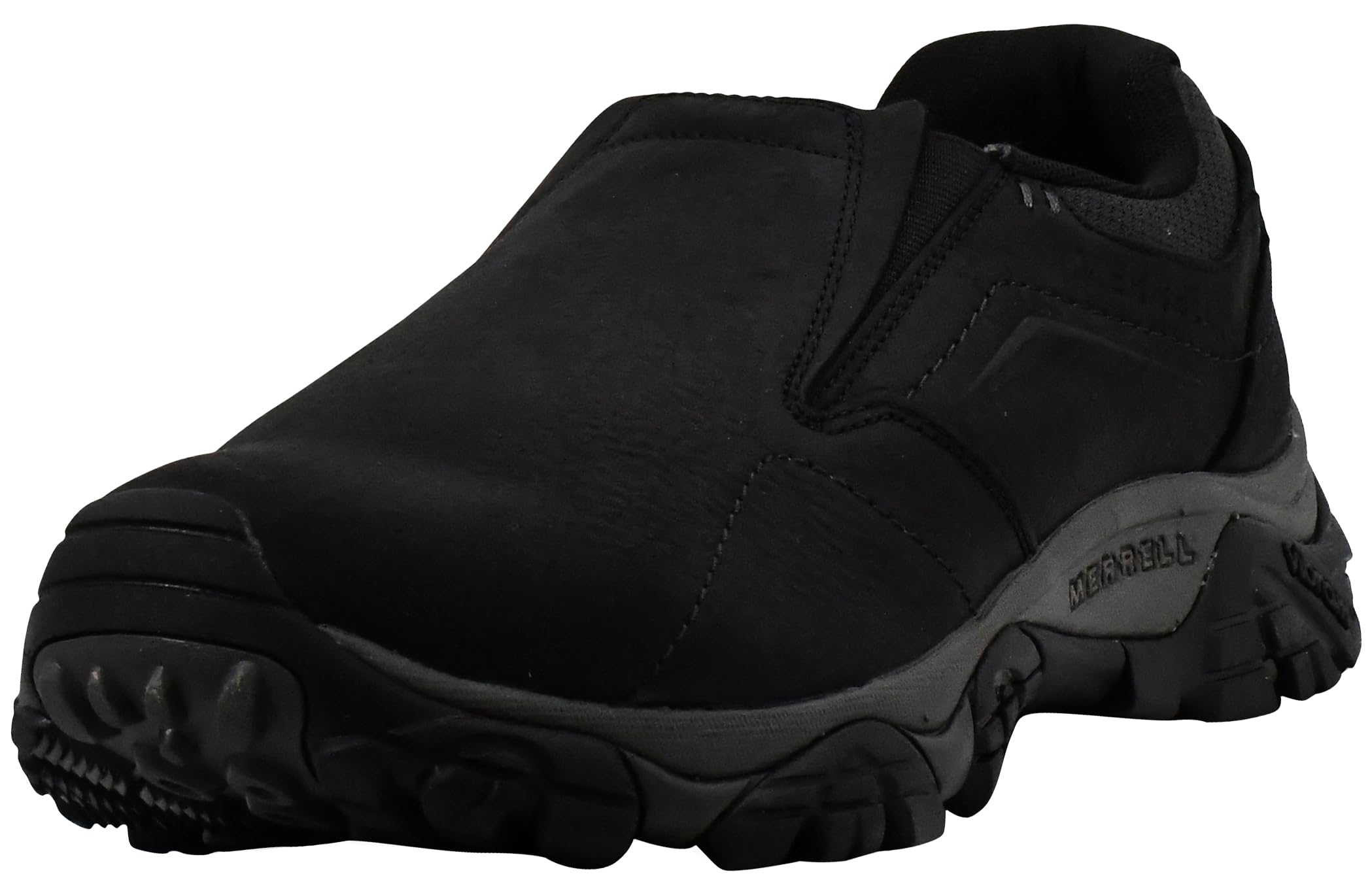 Merrell Men's Moab Adventure MOC Hiking Shoe, Black, 11 M US