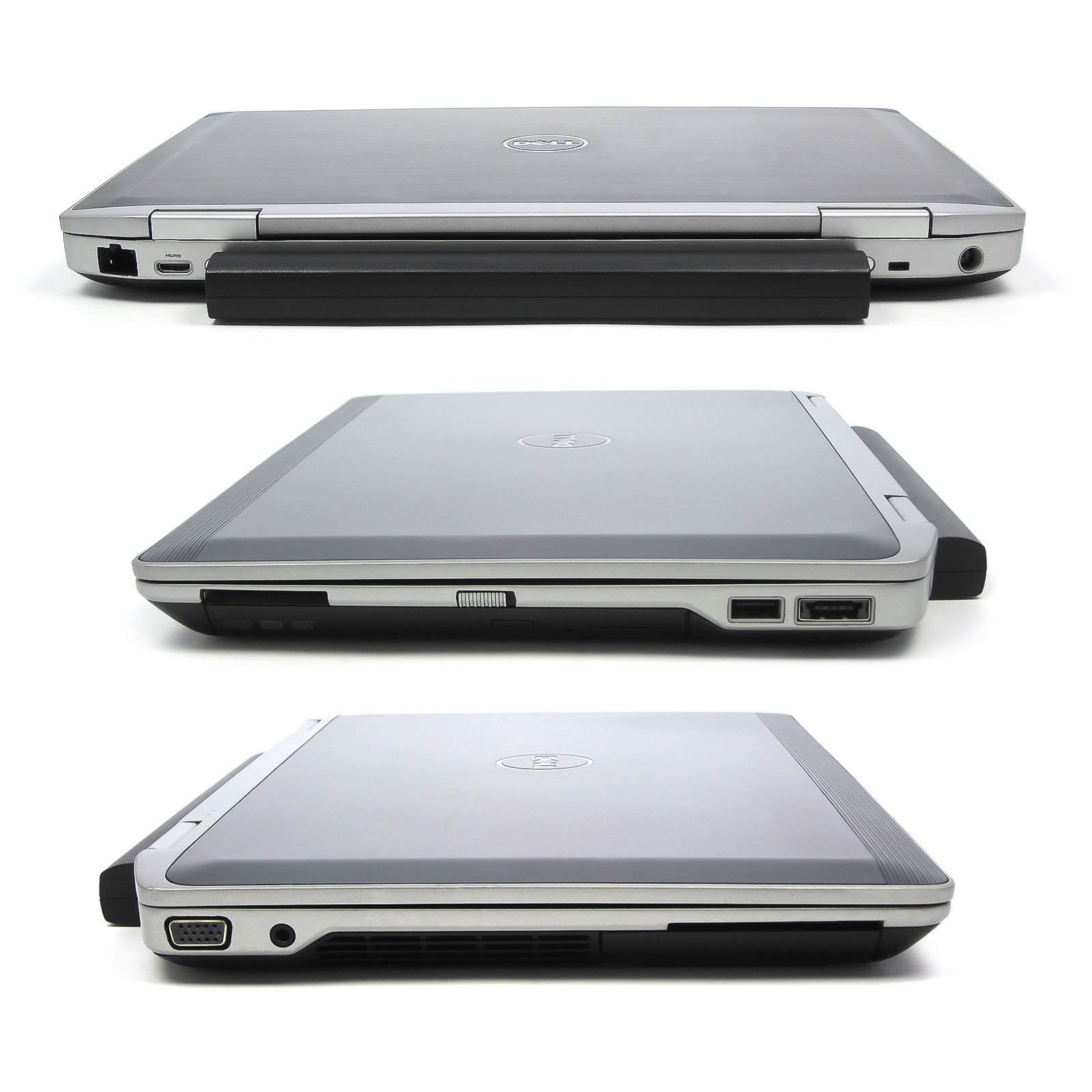 Dell Latitude E6320 13.3in Notebook PC - Intel Core i5 2520M 8GB 128GB SSD Windows 10 Profesional (Renewed)