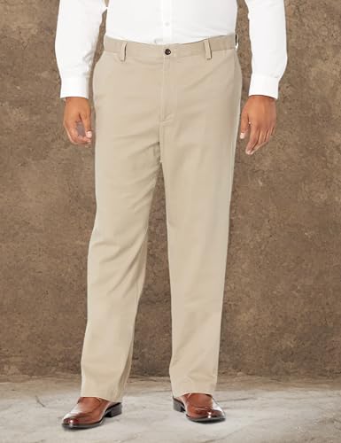 Dockers Men's Classic Fit Easy Khaki Pants (Standard and Big & Tall), Timberwolf, 38W x 32L