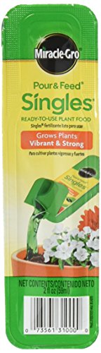 SCOTTS MIRACLE GRO 3100010 24 Stick Pour and Feed Single Plant Food Gravity Fertilizer Pack