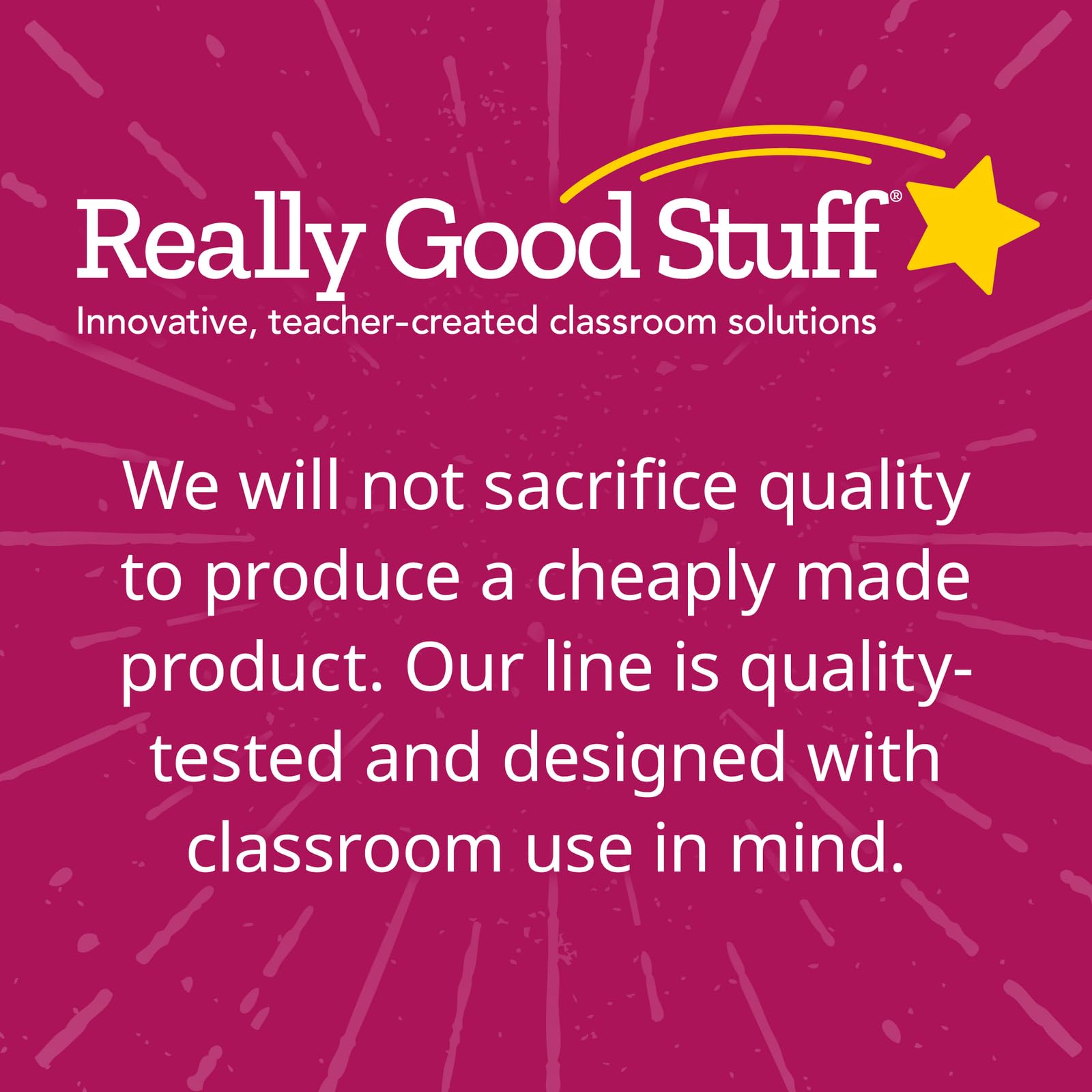 Really Good Stuff Classic Student Book Collection Chair Pockets – 6 Pack – Black/Purple