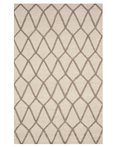 EORC Gray Handmade Wool Xavier Rug Elegant Area Rug for Adding Modern Sophistication and Comfort to Your Living Room, Bedroom, or Office Décor