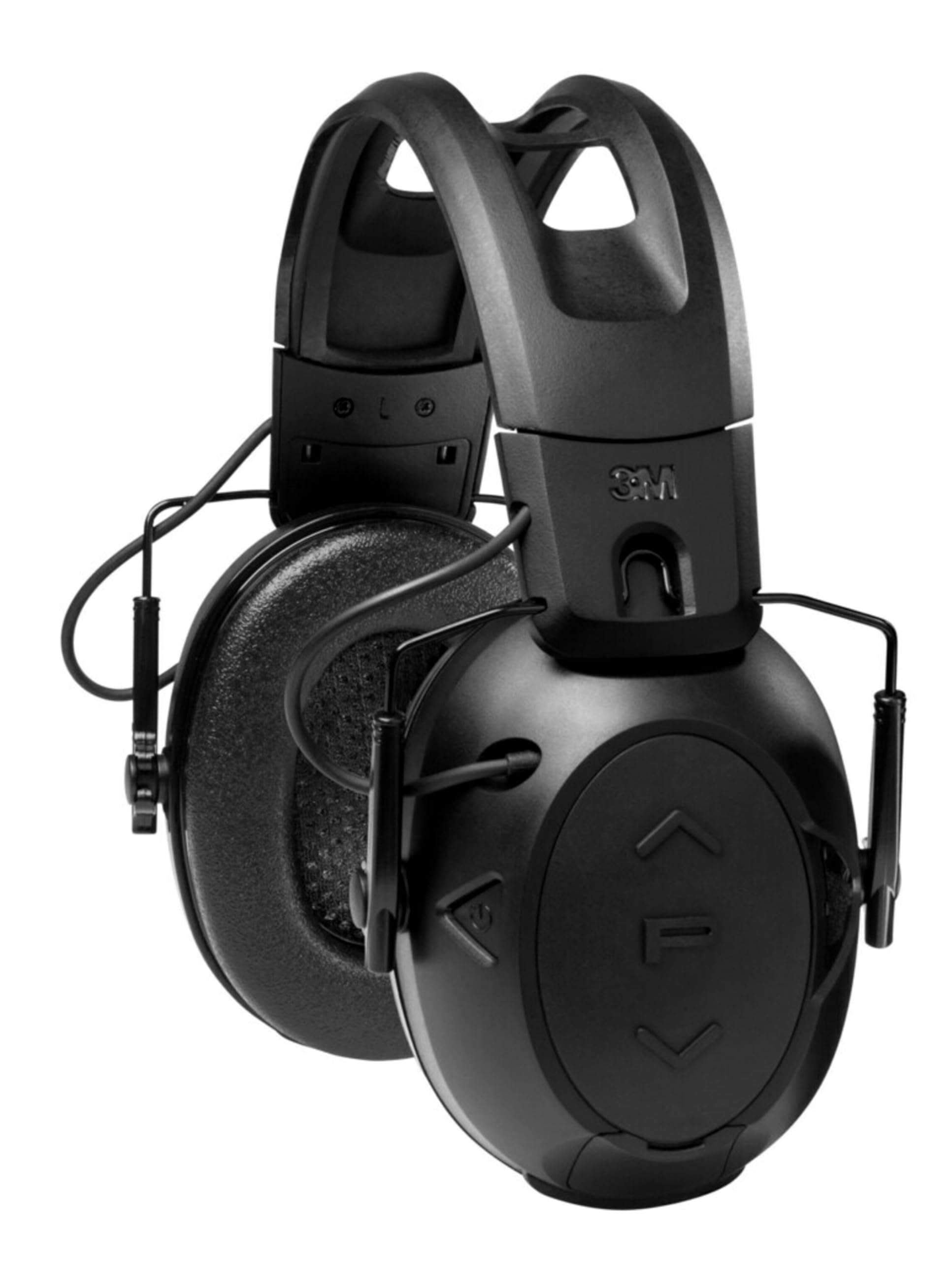Peltor Sport Tactical 300 Smart Electronic Hearing Protector, Bluetooth Wireless Ear Muffs, NRR 22 dB, Bluetooth Headphones With Recessed Microphone, Ideal For Range, Shooting & Hunting (TAC300-OTH)