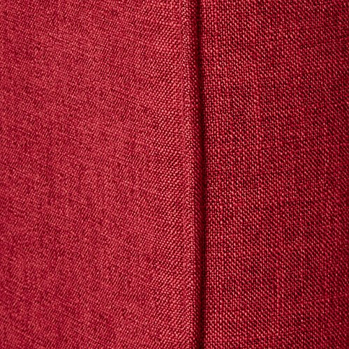 Christopher Knight Home GDFStudio Mason Mid-Century Modern Tuft Back Recliner (Qty of 1, Fabric/Red).