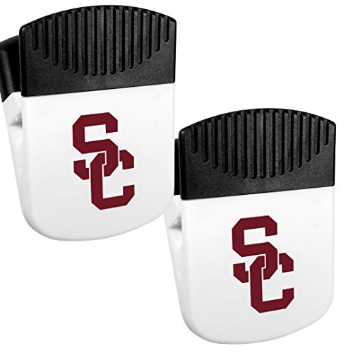 NCAA Siskiyou Sports Fan Shop USC Trojans Chip Clip Magnet with Bottle Opener 2 pack Team Color
