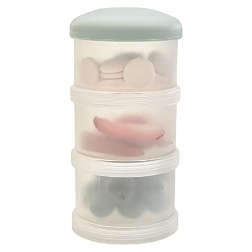 LITTOES Food Pots 3oz Baby Food Storage Containers for Parents On The Go Blue 2-pack