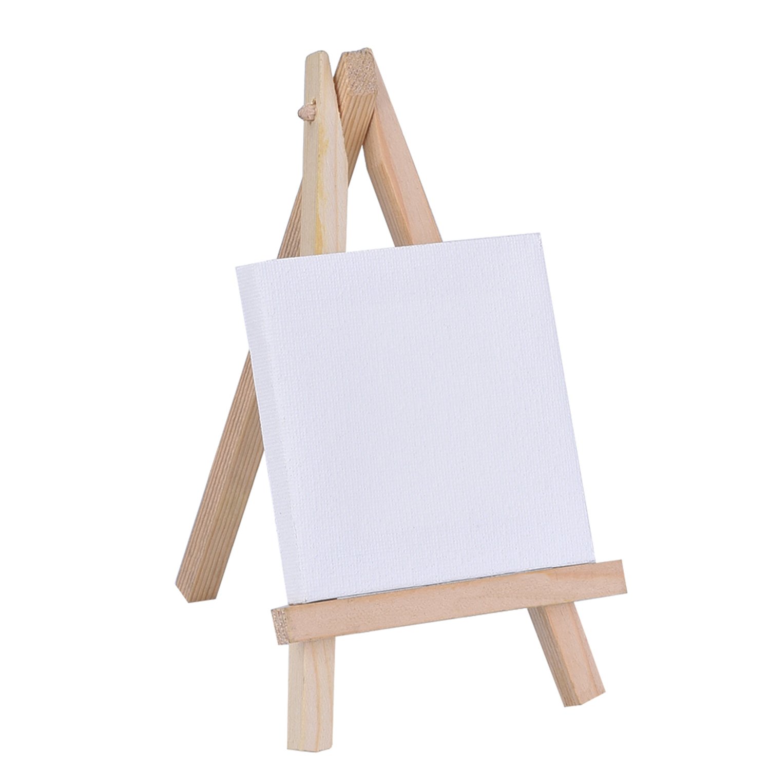 12 Pack Mini Canvas Panels for Halloween Painting Craft Drawing (3 x 3 Inch)