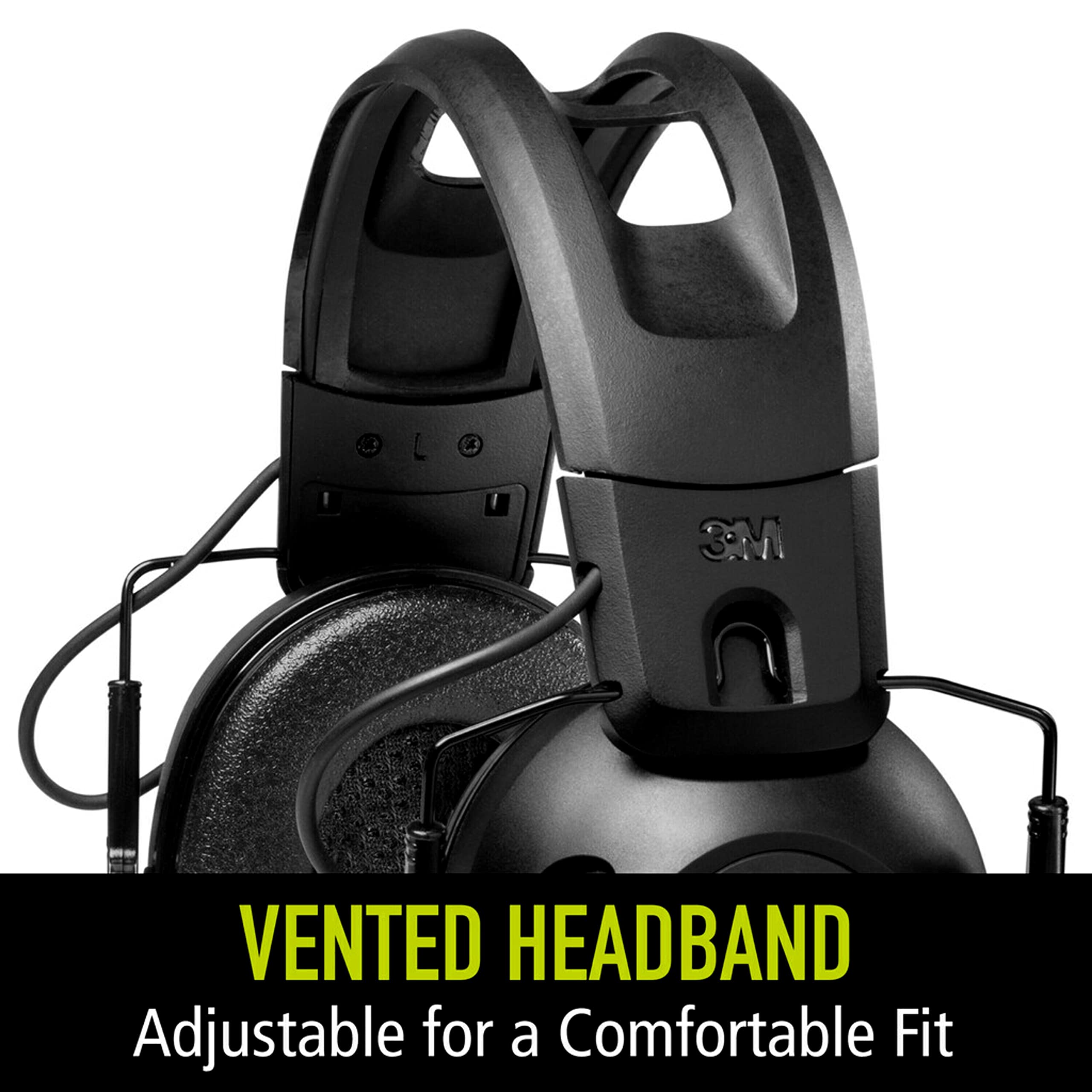 Peltor Sport Tactical 300 Smart Electronic Hearing Protector, Bluetooth Wireless Ear Muffs, NRR 22 dB, Bluetooth Headphones With Recessed Microphone, Ideal For Range, Shooting & Hunting (TAC300-OTH)