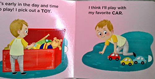 Interactive Lift-A-Flap Sign Language Book Set for Kids: Bathtime, Bedtime, Mealtime & Playtime; Learn to Sign Board Book (Set of 4 Books)