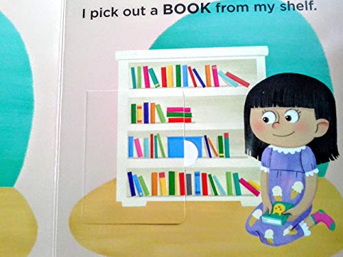 Interactive Lift-A-Flap Sign Language Book Set for Kids: Bathtime, Bedtime, Mealtime & Playtime; Learn to Sign Board Book (Set of 4 Books)