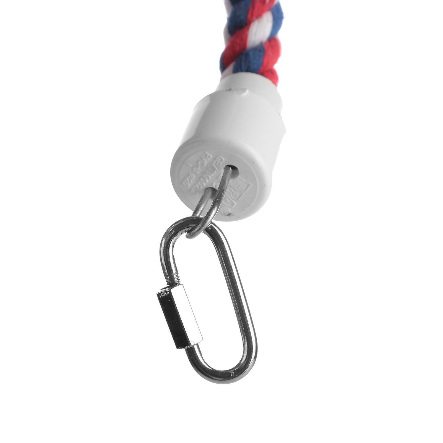 Aigou® Bird Rope Perch,Spiral Cotton Parrot Swing Climbing Standing Bird Toys with Bell (Small - 52 inch)