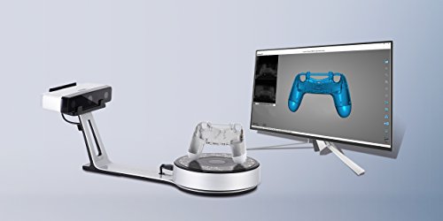 2022 EinScan SP Desktop 3D Scanner 0.05mm Accuracy 0.17mm Resolution 4s Scan Speed Fixed/Auto Dual Mode with Solid Edge CAD Software, V1