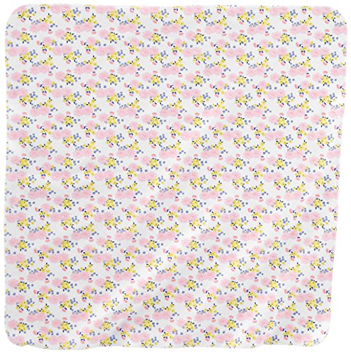 Simple Joys by Carter's Unisex Babies' Muslin burp cloths, Pack of 7, Multicolor/Dinosaur/Dots/Floral/Lemon/Turtle, One Size