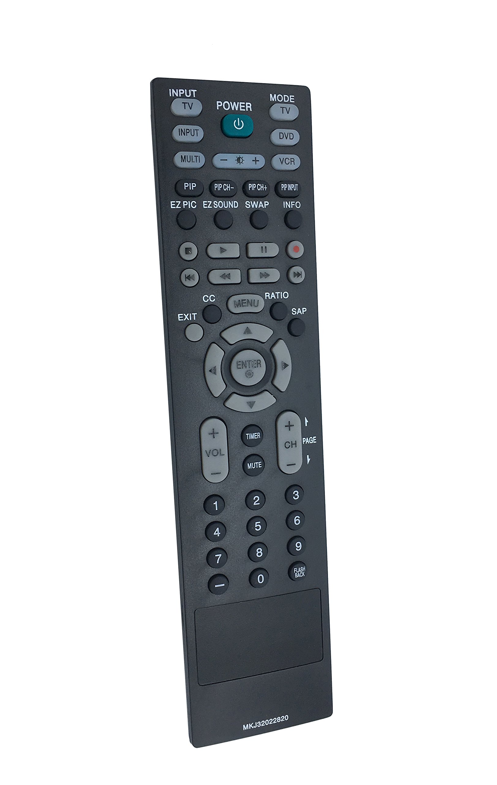 New Replace MKJ32022820 TV Remote for LG 37LC5DCB 42LB5DC 32LC50C 32LC50CB 32LC50CS 32LC5DC 32LC5DCB 32LC5DCS 42LC50C-UA 42LC50C