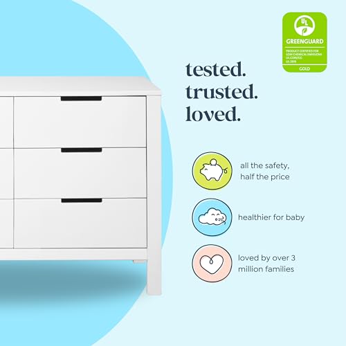 Carter's by DaVinci Colby 6-Drawer Dresser in White