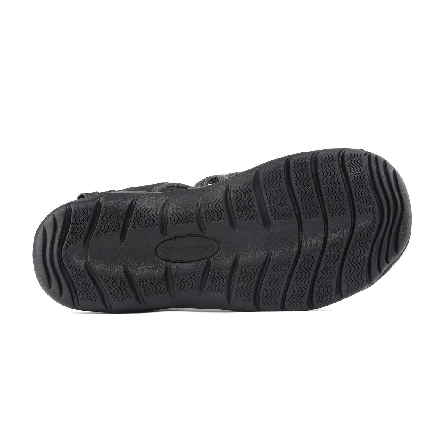 DREAM PAIRS Men's 160912-M-NEW Adventurous Summer Outdoor Sandals,Size 11,Black/Dark/Grey,160912-M-NEW