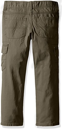 Wrangler Authentics Boys’ Classic Cargo Pant, olive, 12