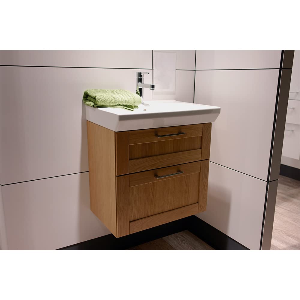 Federal Brace Sento Floating Vanity Support Bracket in Black | 18" D x 18" W x 2" H | Made in America