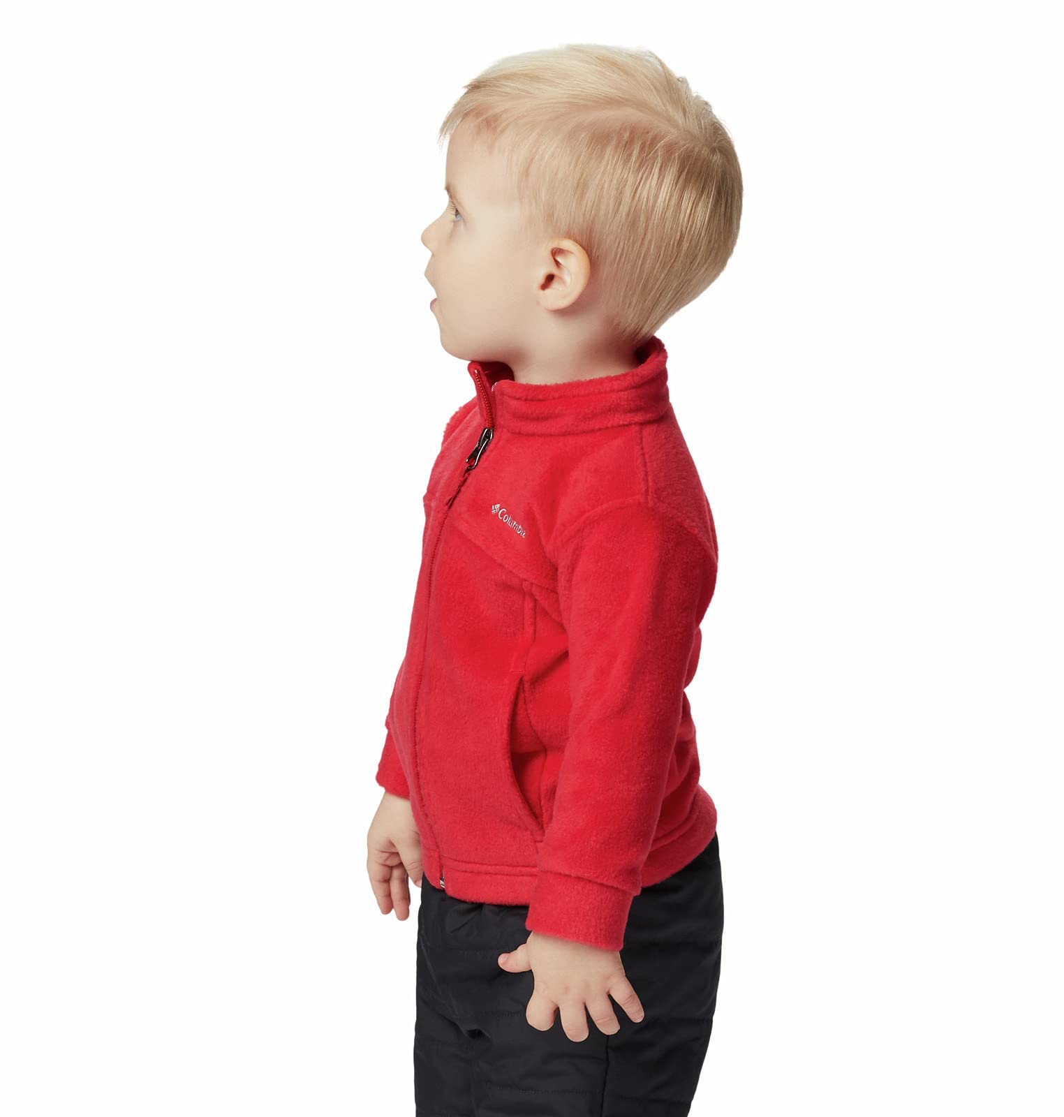 Columbia Toddler Boys Steens Mt II Fleece, Mountain Red, 4T