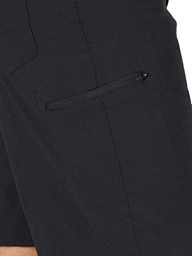 Wrangler Authentics Men's Performance Comfort Flex Cargo Short, Black, 34