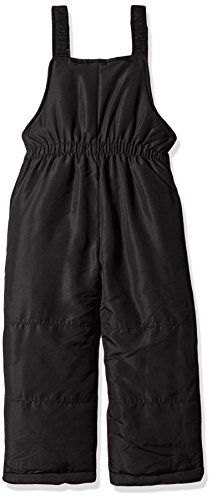London Fog Boys' Little Classic Heavyweight Snow Bib Ski Pant Winter Snowsuit, Black Night, 5/6
