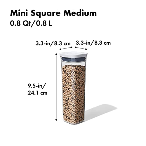 OXO Good Grips POP Container - Airtight Food Storage - 0.8 Qt for Snack and More