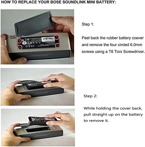 Emaks 061385 Battery 061384 061386 063404 063287 for Bose Soundlink Mini I one/Bose SoundLink Mini Bluetooth Speaker one/Bose SoundLink Mini Bluetooth Speaker I/Bose Mini I