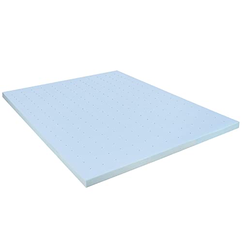 Flash Furniture Capri Comfortable Sleep Queen 10 Inch CertiPUR-US Certified Foam Pocket Spring Mattress & 3 inch Gel Memory Foam Topper Bundle